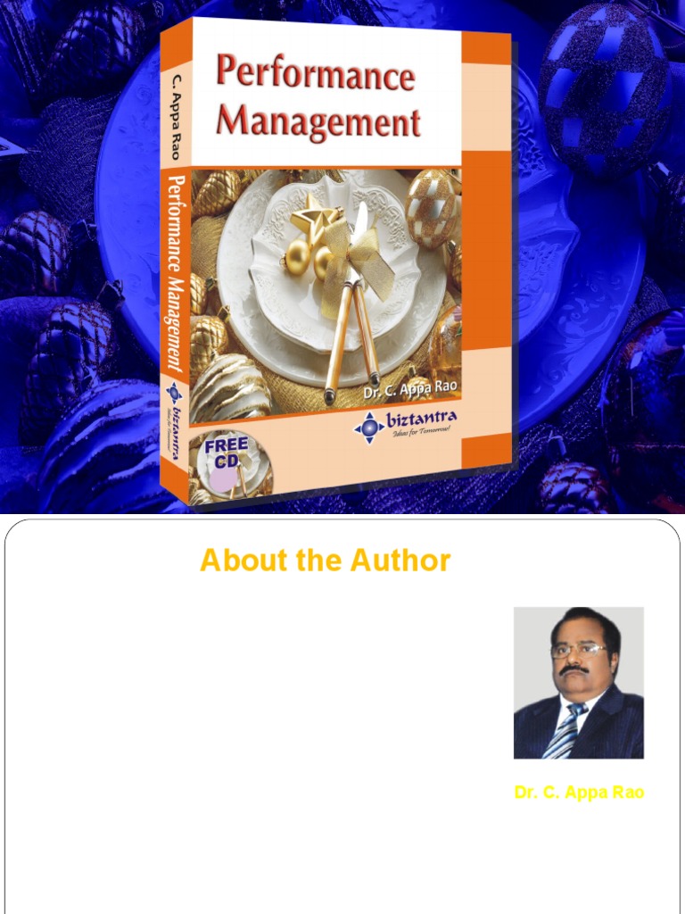 Performance Management Textbook Overview | PDF | Performance Management ...