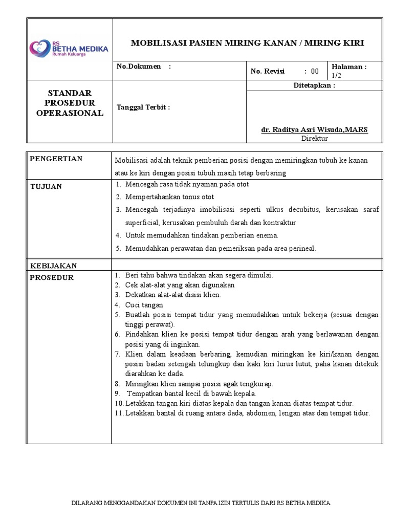 Spo Mobilisasi Mika Miki | PDF