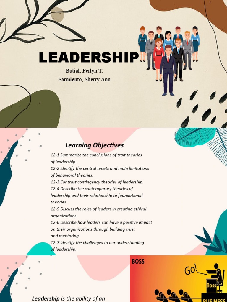 Chapter 12 Leadership | PDF | Leadership | Transformational Leadership