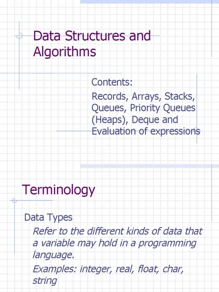 Data Structures and Algorithms | PDF | Array Data Structure | Queue (Abstract Data Type)