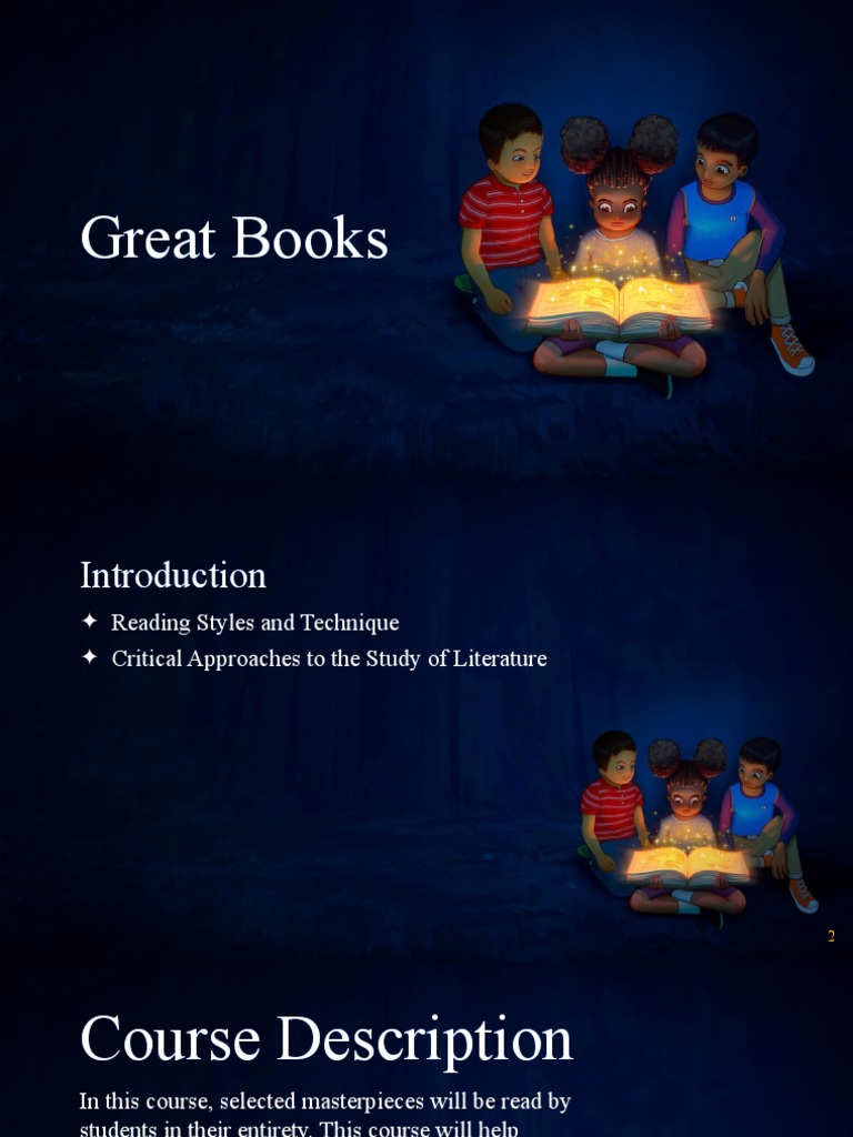 Great Books | PDF | Reading Comprehension | Speed Reading