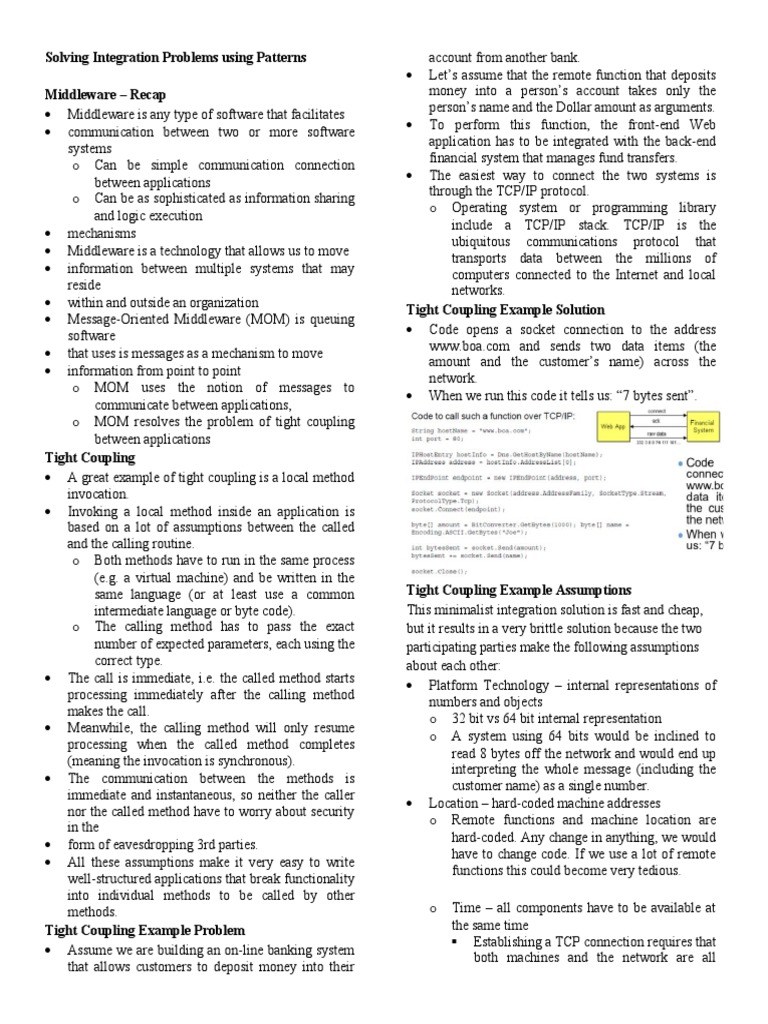 Solving Integration Problems Using Patterns | PDF | Transmission ...