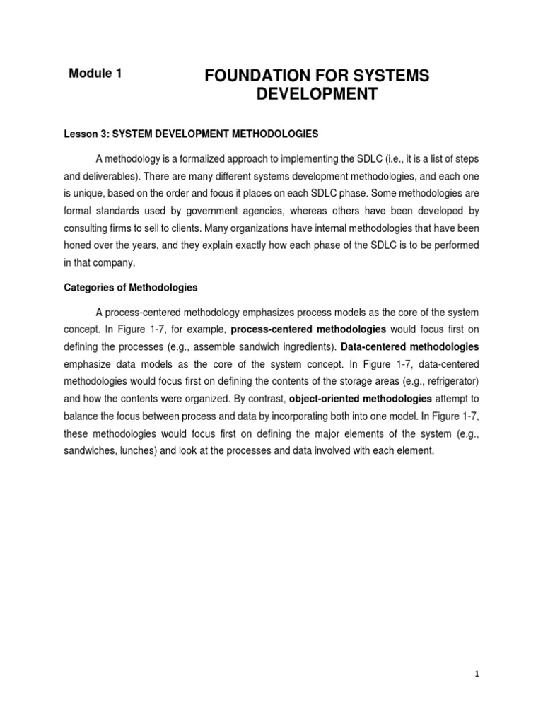 System Development Methodologies | PDF | Software Development Process | Agile Software Development