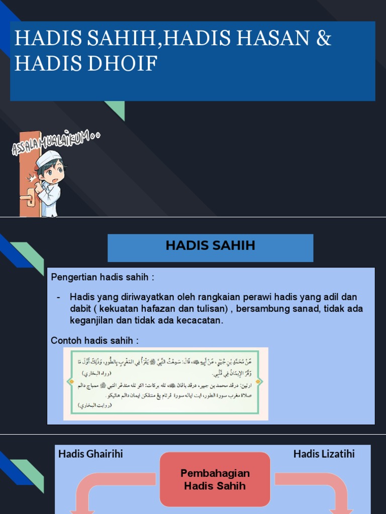 Pengertian dan Syarat Hadis Sahih | PDF