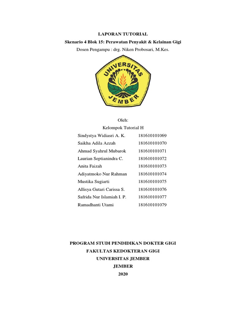 Laporan Tutorial Skenario 4 | PDF