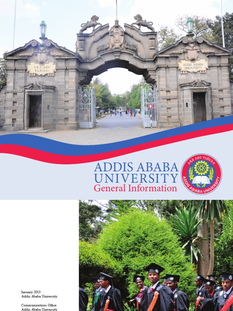 Addis Ababa University: General Information | PDF | Master's Degree ...