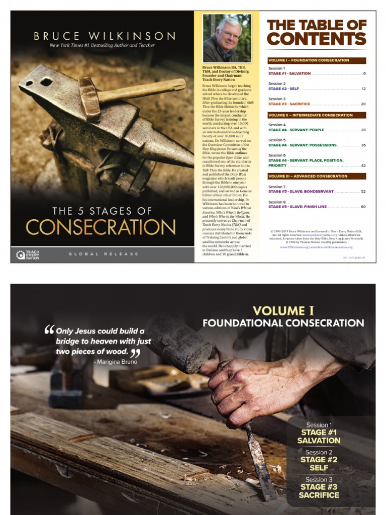 The 5 Stages of Consecration | PDF | Jesus | Eternal Life (Christianity)