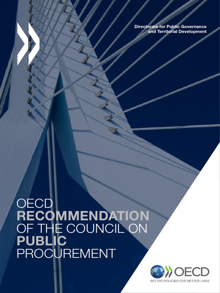 OECD Council Recommendation on Procurement | PDF | Governance | Procurement