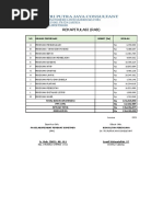 RAB Pemasangan Rangka Plafon | PDF