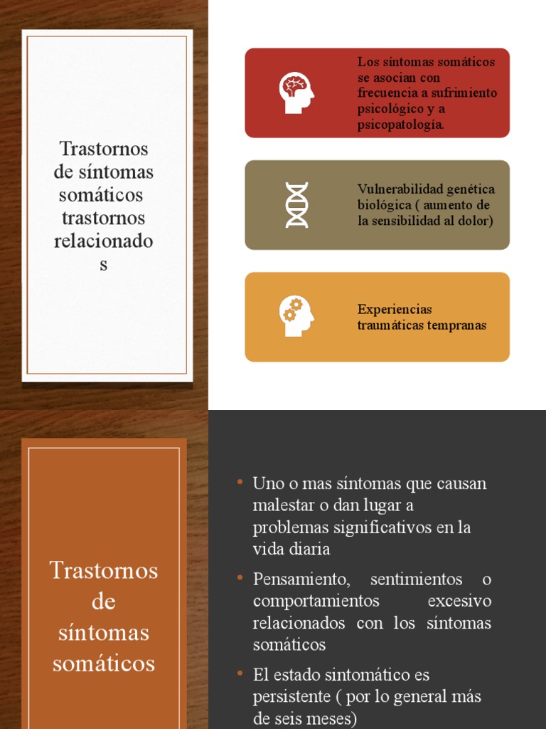 Trastornos Somáticos y Relacionados | PDF | Ansiedad | Dolor