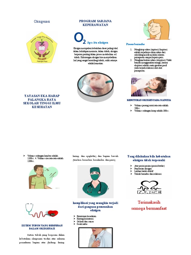 Leaflet Oksigenasi | PDF