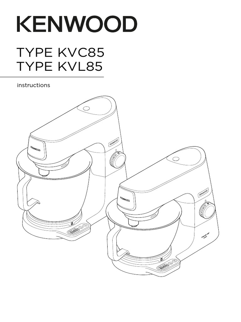 Type Kvc85 Type Kvl85: Instructions | PDF | Ac Power Plugs And Sockets ...