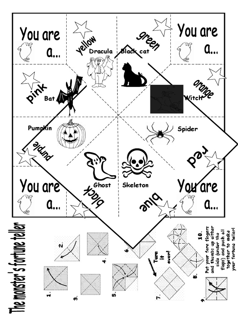 Halloween Fortune Teller | PDF