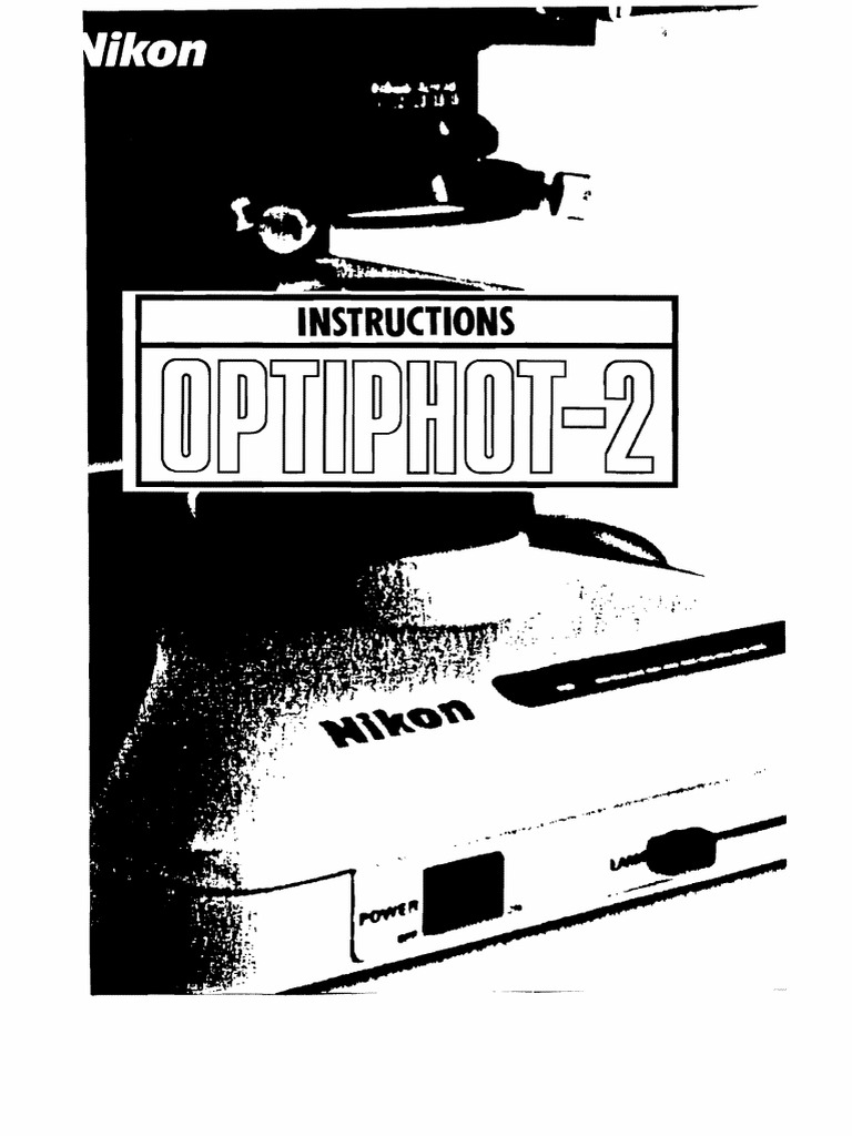 Microscope Nikon OptiPhot Manual | PDF | Aperture | Angular Resolution