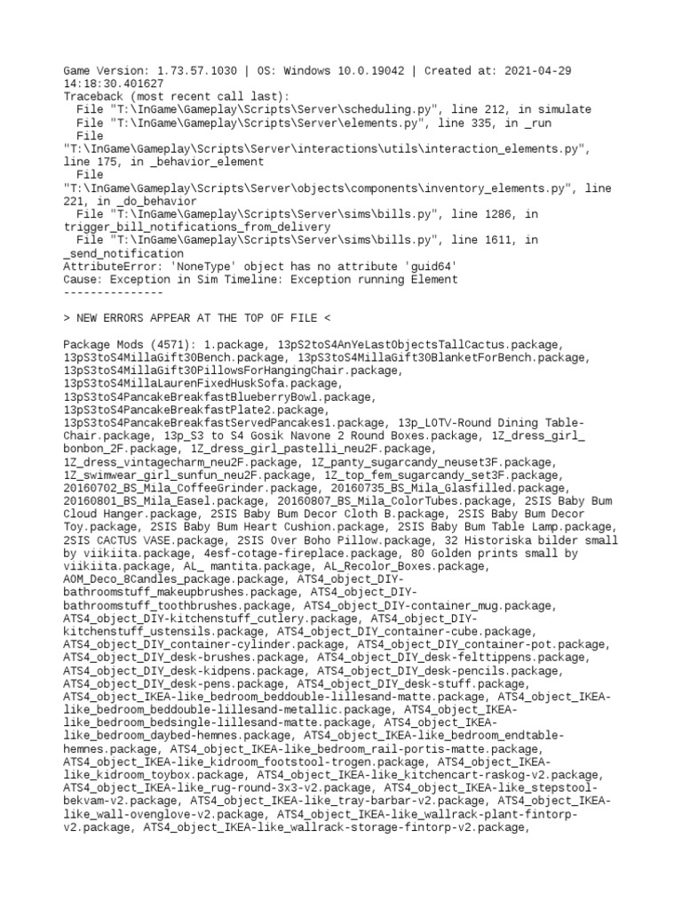 lastCleanException 20210504140320 | PDF