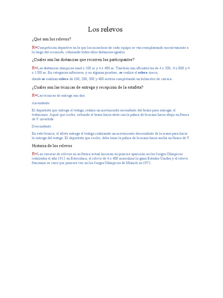 Relevos | PDF