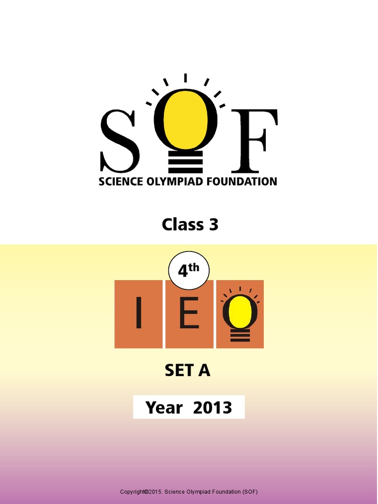 Class 3 Ieo 2013 Set - A & B | Download Free PDF | Penguin | Whales