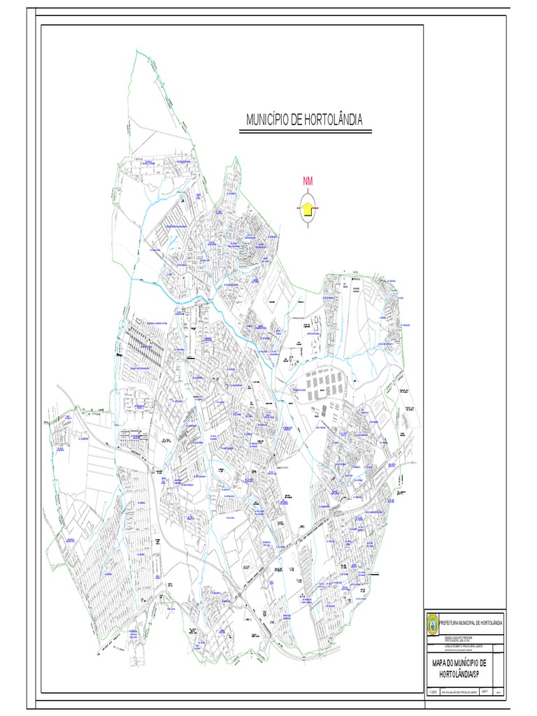 Mapa Do Municipio de Hortolandia | PDF