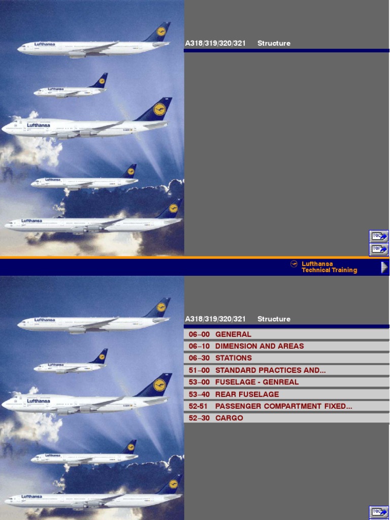 Aircraft Structure Overview: Dimensions, Areas, and Components of the ...