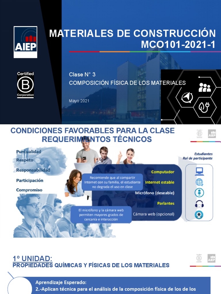 C3 - Composición Física de Los Materiales | PDF | Gases | Importar