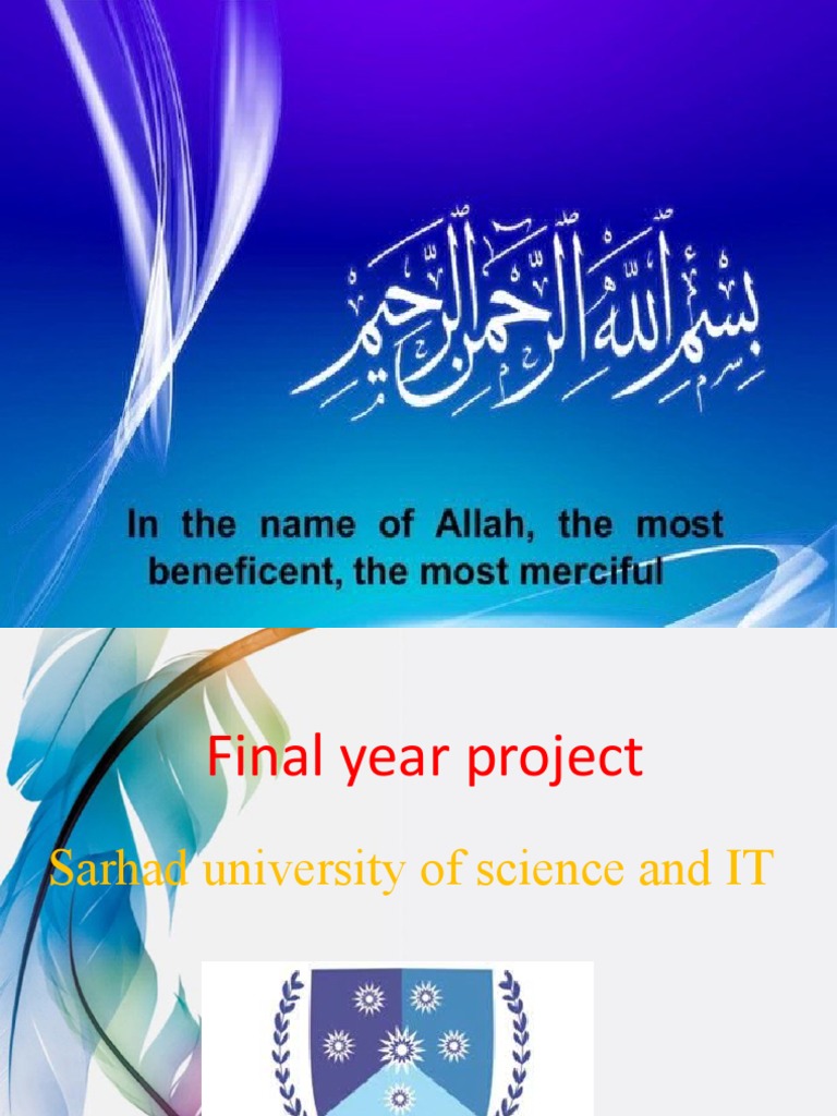 Final Year Project Presentation | PDF | Online Shopping | Online And ...