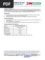 Swancor 901 Data Sheet | PDF | Fiberglass | Epoxy