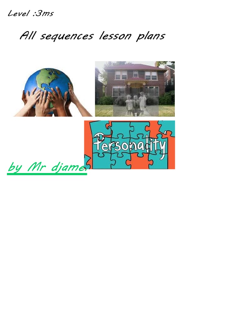 3ms All Sequences Lesson Plans Worksheets Tutorial Sessions | PDF | Learning | Cognitive Science