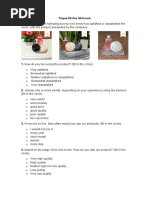 Questionnaire On Toothpaste | PDF