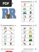 Cuadernillo - Fonema R | PDF | Fonética | Fonología