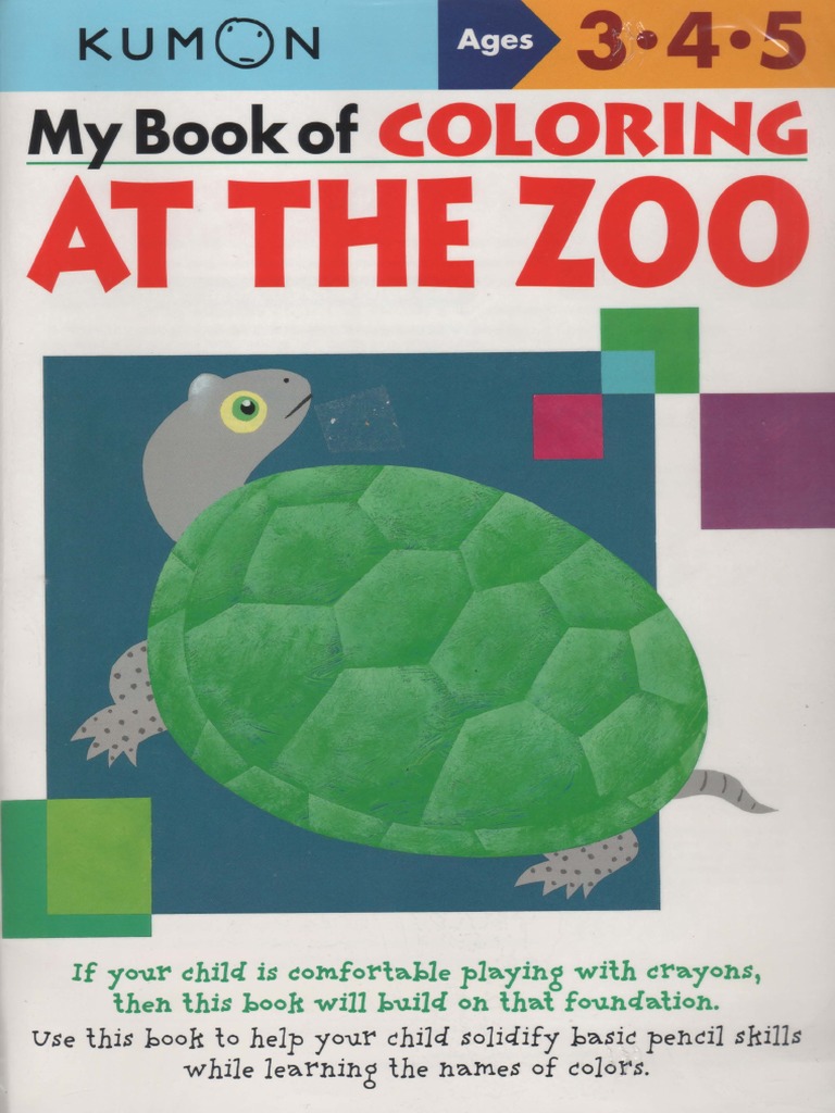 Ages 345 - My Book of Coloring at The Zoo | PDF