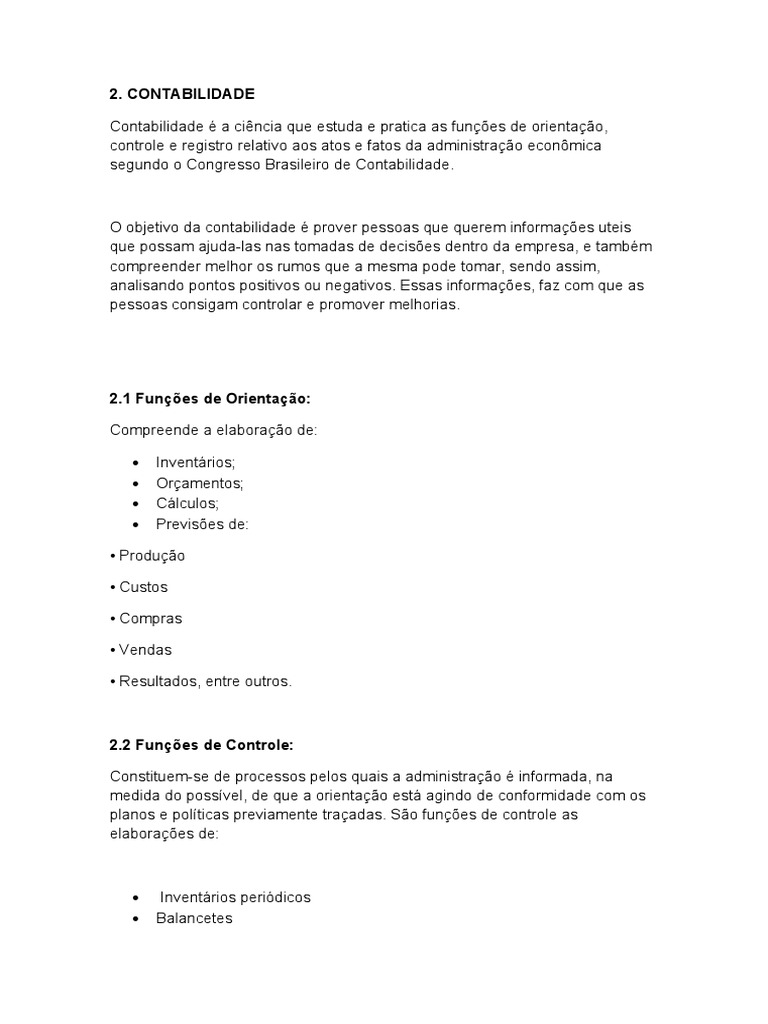 Contabilidade e demonstrações financeiras | PDF | Contabilidade | Balancete