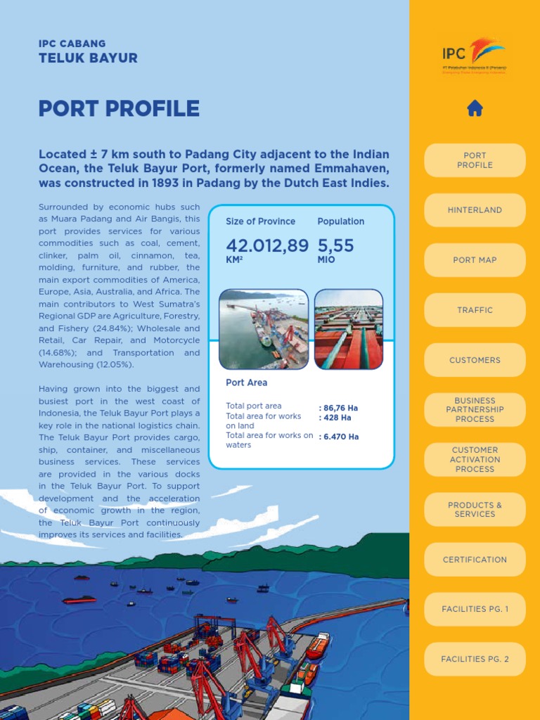 Port Profile: Teluk Bayur | Download Free PDF | Port | Transport