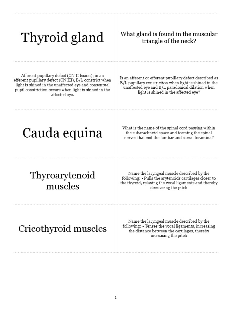 Usmle Step 1 Flashcards | PDF