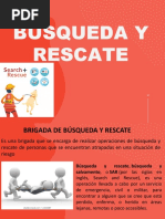 Brigada de Búsqueda y Rescate: Funciones y Técnicas | PDF | Primeros auxilios