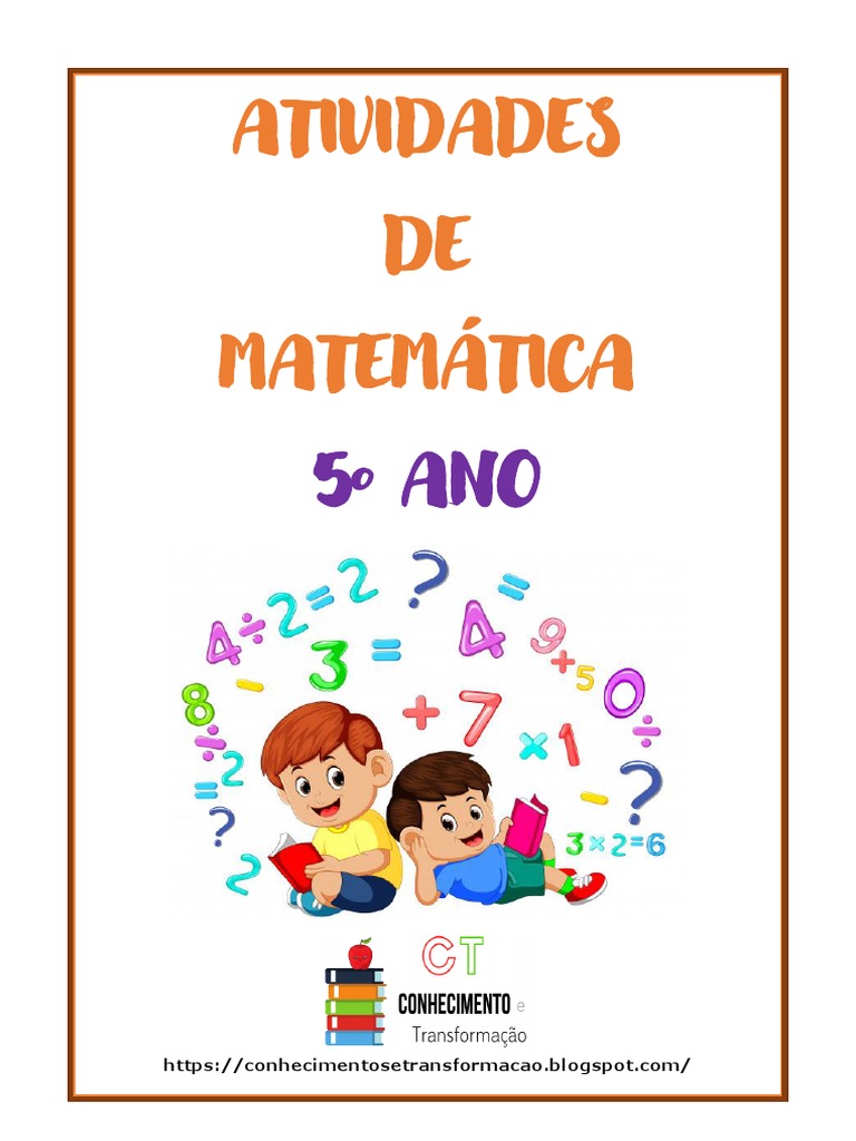 Atividades de Matemática 5º Ano | PDF