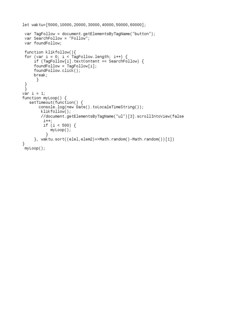 Bot Follow Instagram | PDF
