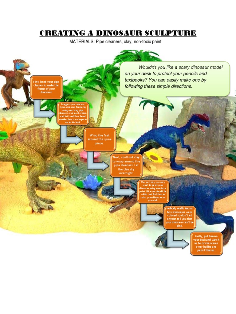 Creating A Dinosaur Sculpture | PDF