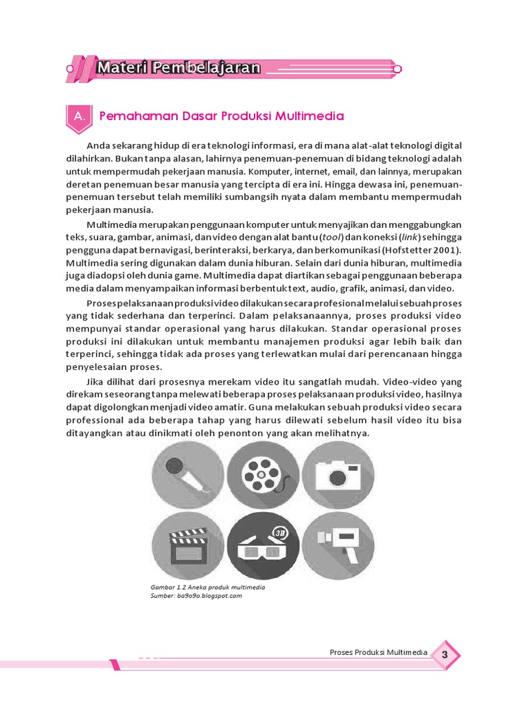 Alur Produksi Multimedia-1 | PDF