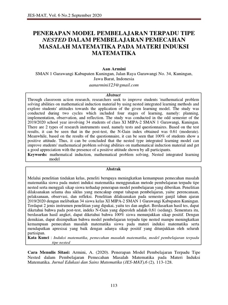 Model Nested | PDF | Science