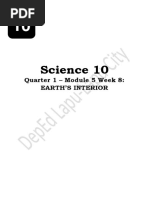 Science 10 Quarter 1 Module 1 Volcanoes Earthquakes and Mountain Ranges ...