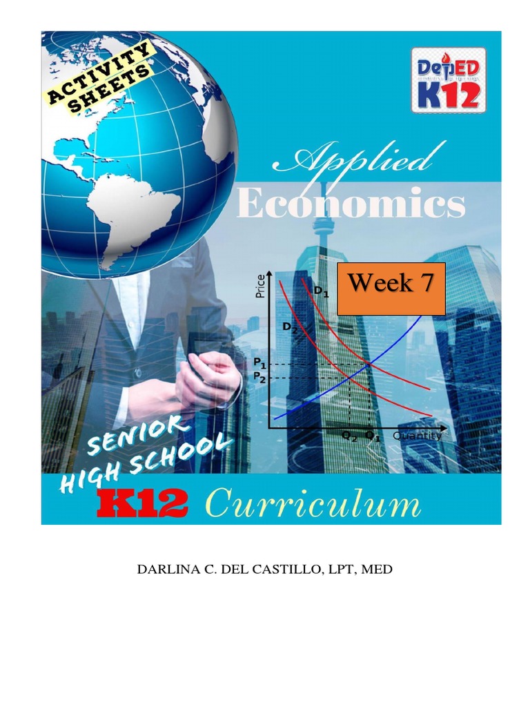 Ae Week 7 Activity Sheets 1 | PDF | Globalization | Economies