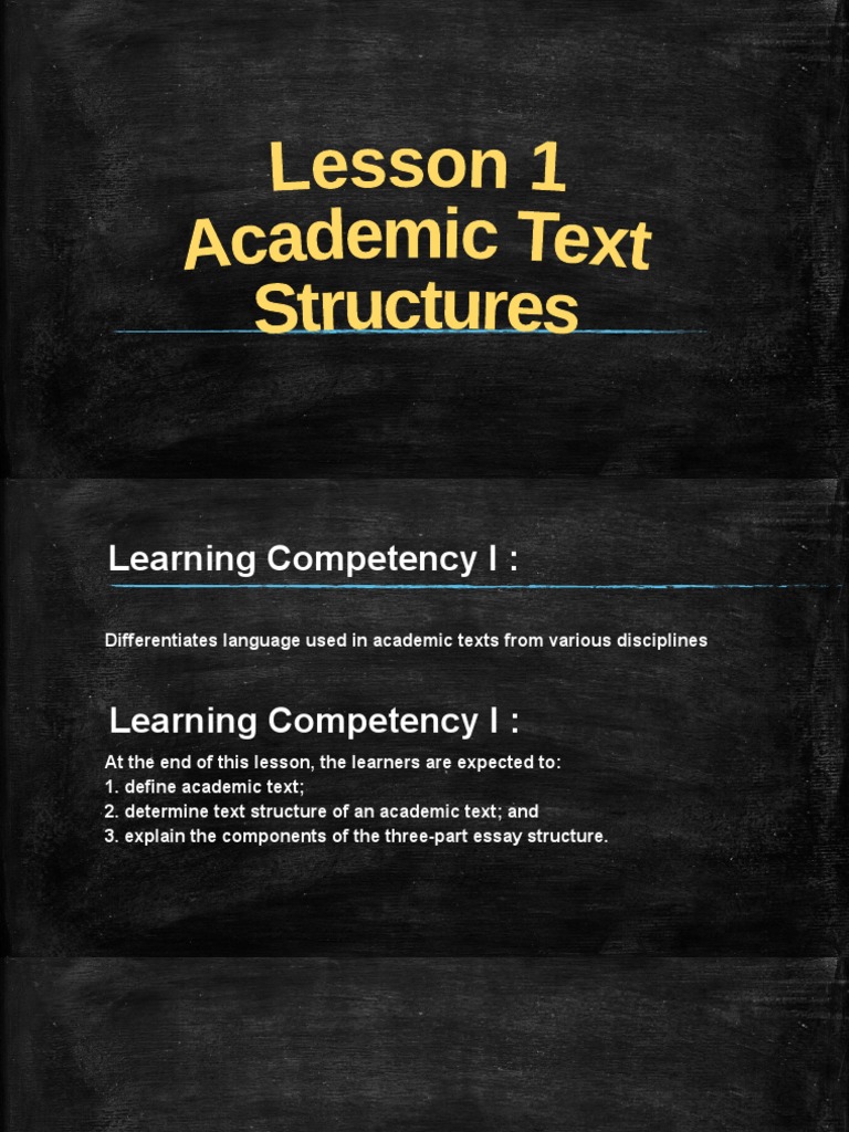 EAPP Lesson 1 | PDF | Essays | Thesis