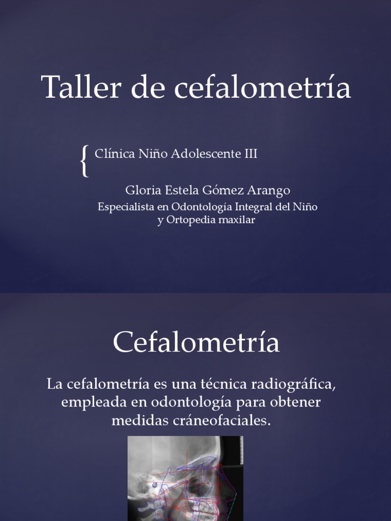 Charla Cefalometría | PDF | Anatomía | Anatomía humana