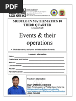 Grade 10 Math Curriculum Guide | PDF | Circle | Equations