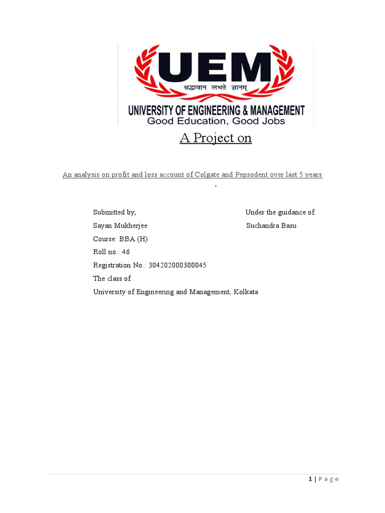 Colgate vs Pepsodent: Profit Analysis | PDF | Demand | Oral Hygiene