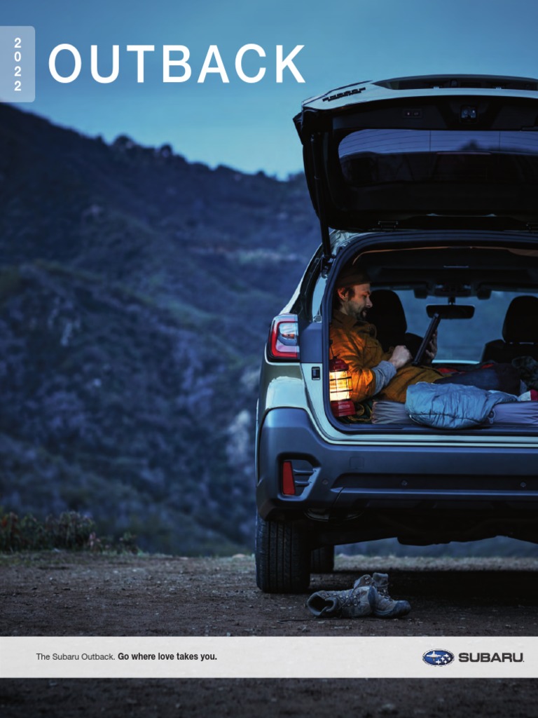 Outback: Go Where Love Takes You | PDF | Car | Transportation Engineering