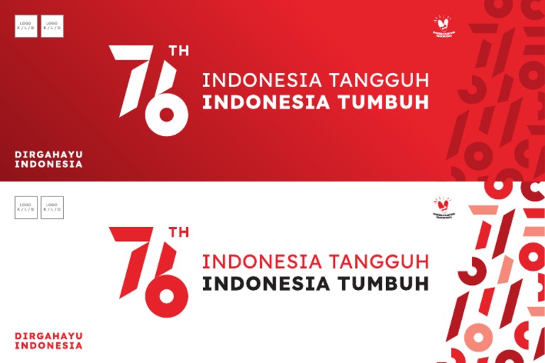 HUT 76 Template Spanduk Instansi Tanpa Foto 3x1 | PDF