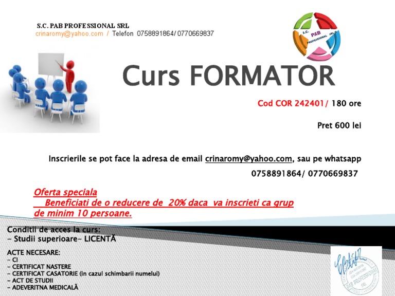 Oferta Formator | PDF