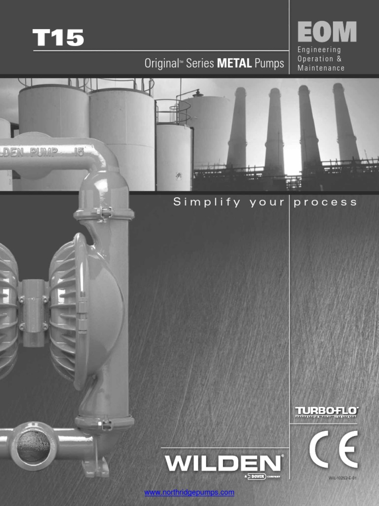 Wilden T15 Metal Diaphragm Pump English | PDF | Pump | Valve