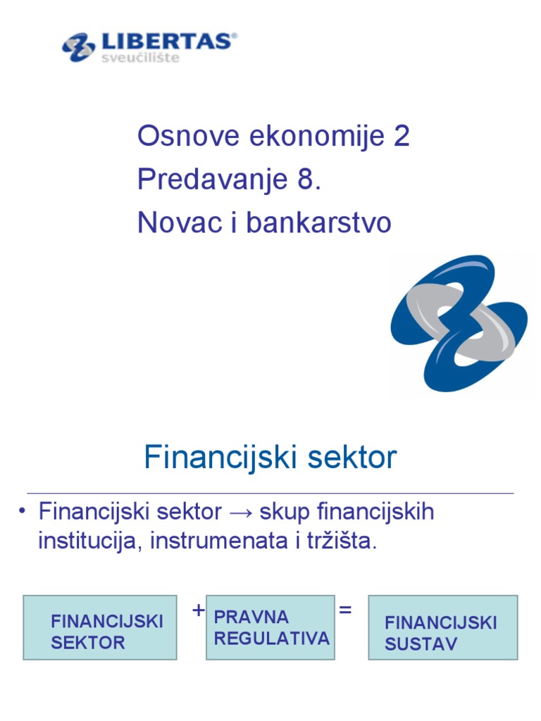 Pred 8 - Novac Bankarstvo | PDF